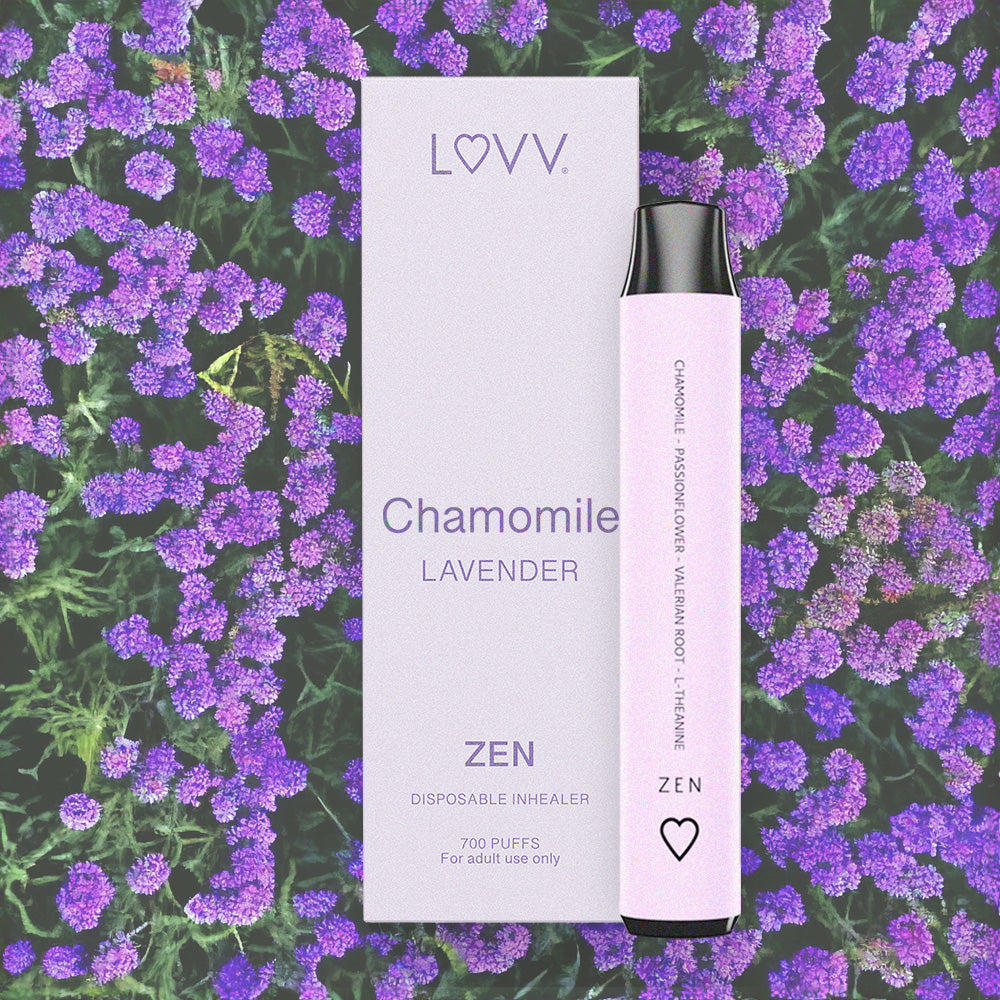 Lavender Flavored Inhaler - Chamomile Inhaler - Zen by LUVV – LUVV Labs